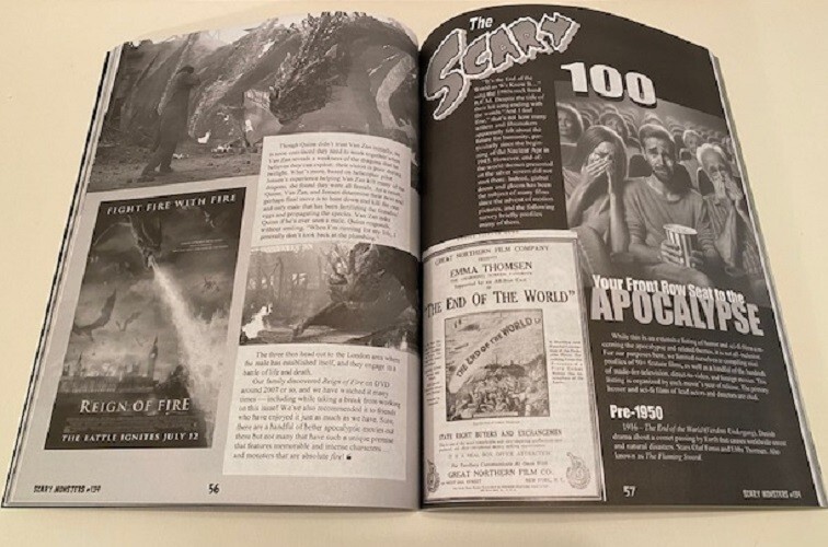 Scary Monster Memories Magazine, Issue 134 (Spring 2024) + Blu-ray/DVD ...