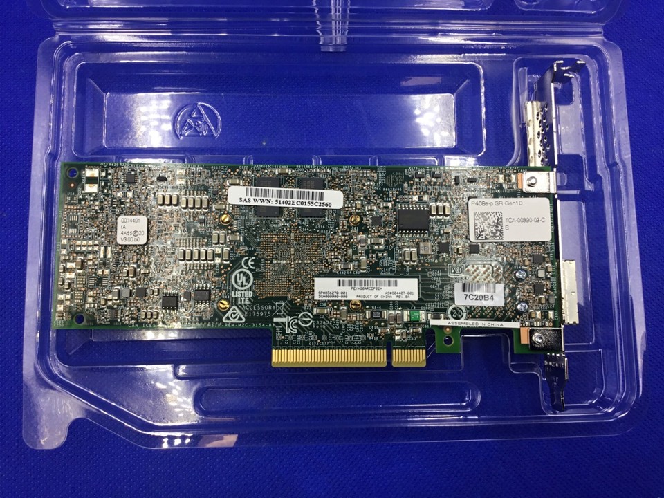 804405-B21 HPE Smart Array P408e-p SR Gen10 Controller 836270-001 | eBay