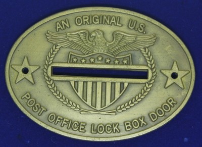US Post Office Lock Box Door USPS CV5 | eBay