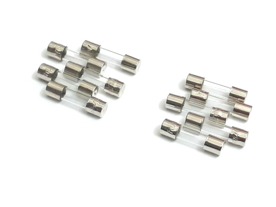 SET OF 10 NEW F0.2 AL 250V F0.2AL250V 0.2A 5MM x 20MM FUSES F0.2AL FAST ...