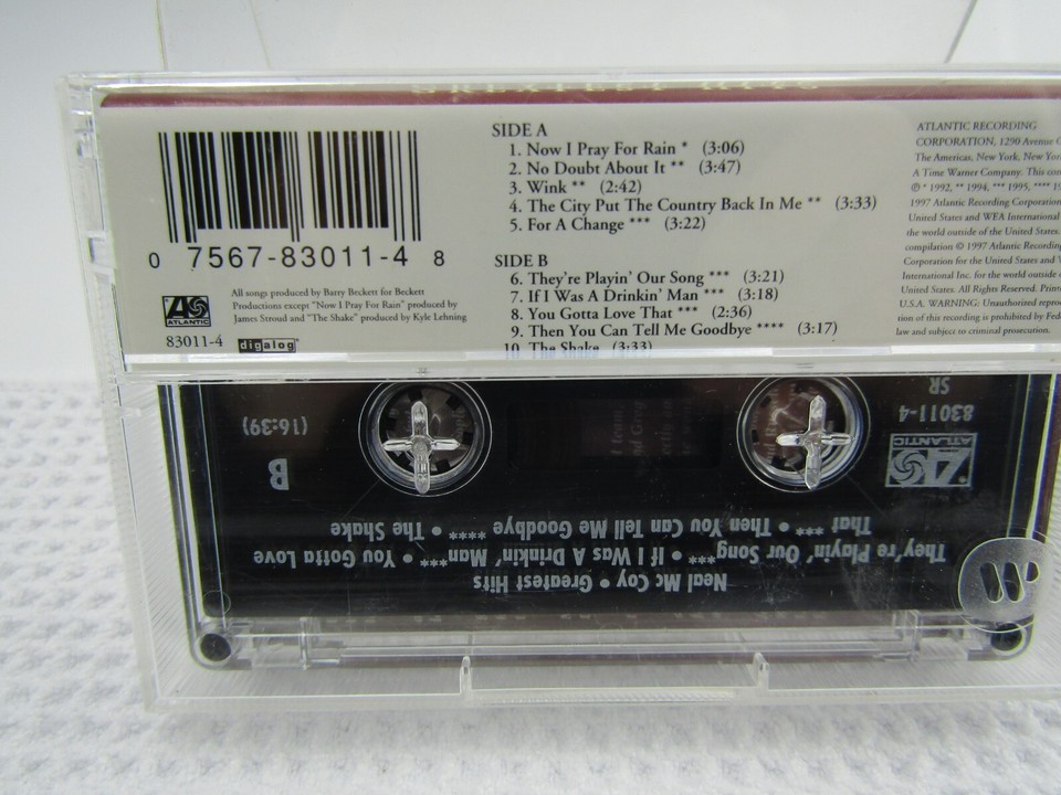 Greatest Hits by Neal McCoy (Cassette, 1997, Atlantic Records ...