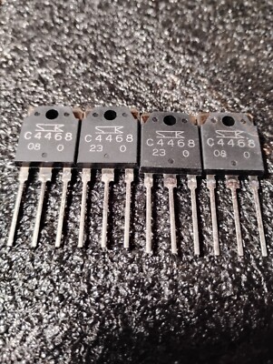 2SC4468 NPN Sanken Transistors matched to within a Tolerance of 0.30% ...