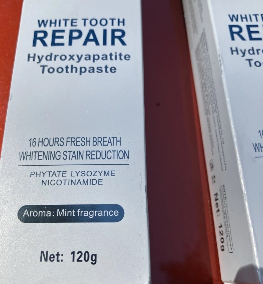 Lot of 2 Tubes Croent 7.5% nHAP White Tooth Repair Hydroxyapatite ...