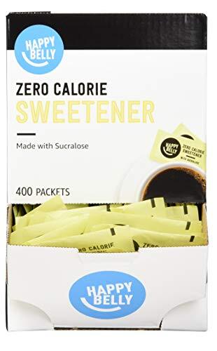 Brand - Zero Calorie Yellow Sucralose Sweetener Powder 400 Packets 14.1 ...