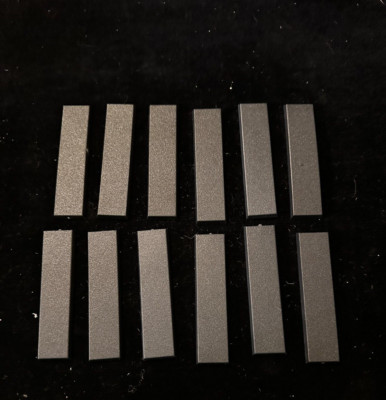 Games Workshop Warhammer Large Bases Lot B METAL GW WFB Old World Rank ...