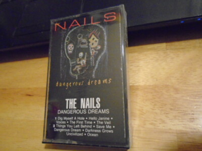 SEALED RARE OOP The Nails CASSETTE TAPE Dangerous Dreams 1986 new wave ...