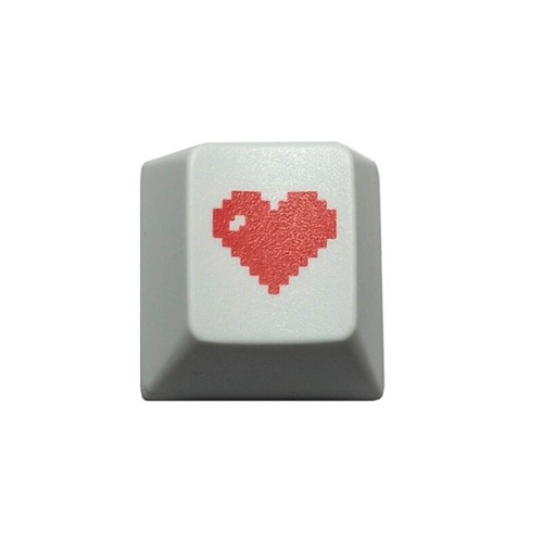 Love Heart Pattern Keyboard Keycap Mechanical ESC for Key Cap Hat for ...