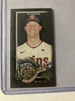 2022 Topps Allen & Ginter X Mini Josh Winder #294 Rookie RC | eBay