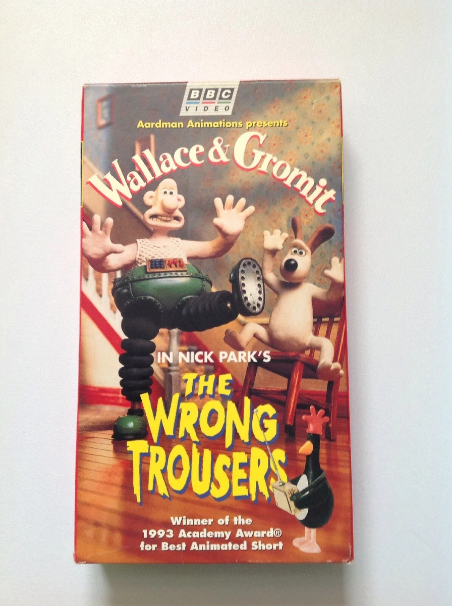 Wallace And Gromit The Wrong Trousers Vhs