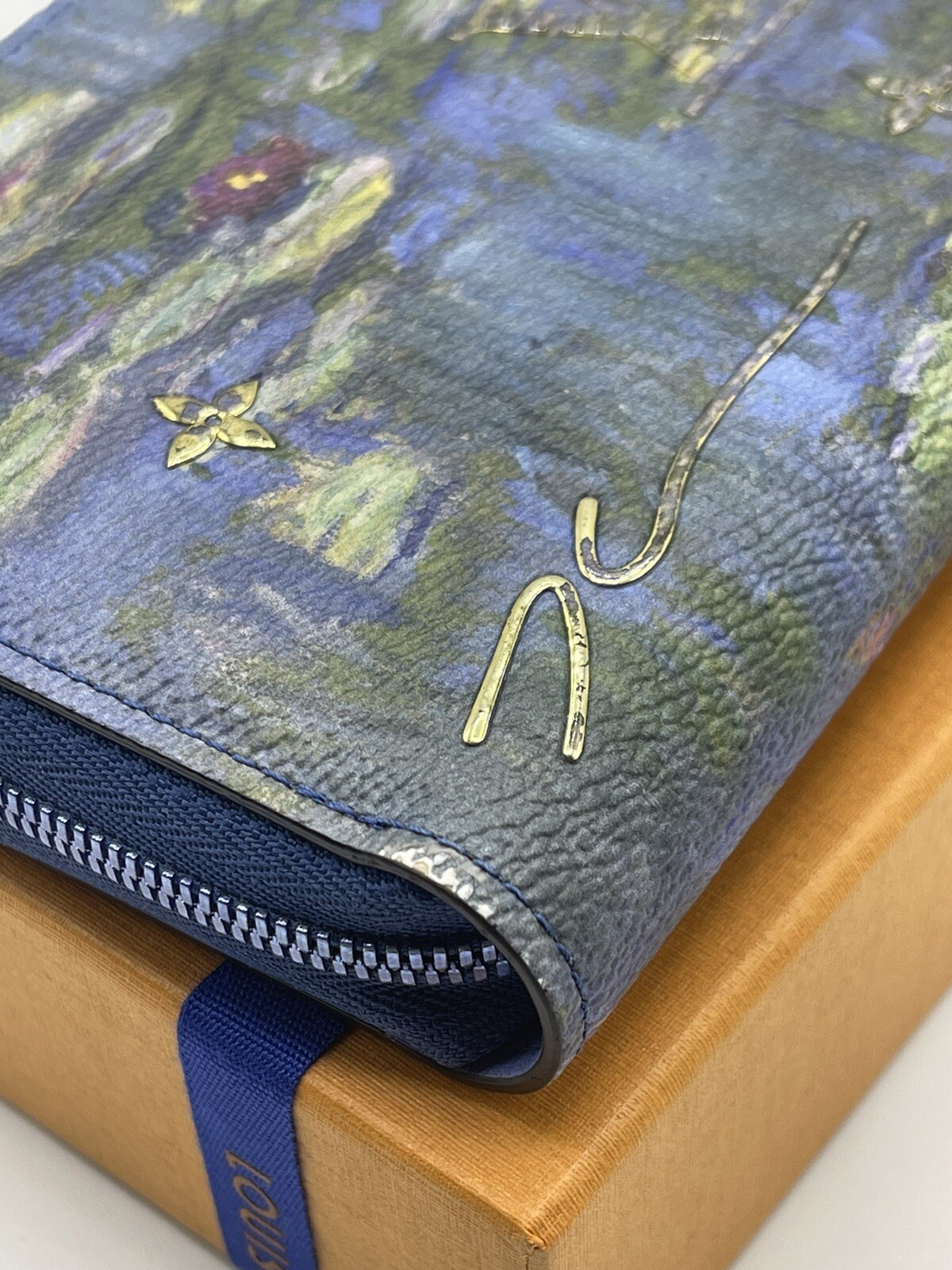 Louis Vuitton x Jeff Koons Masters Monet Zippy Wallet… - Gem