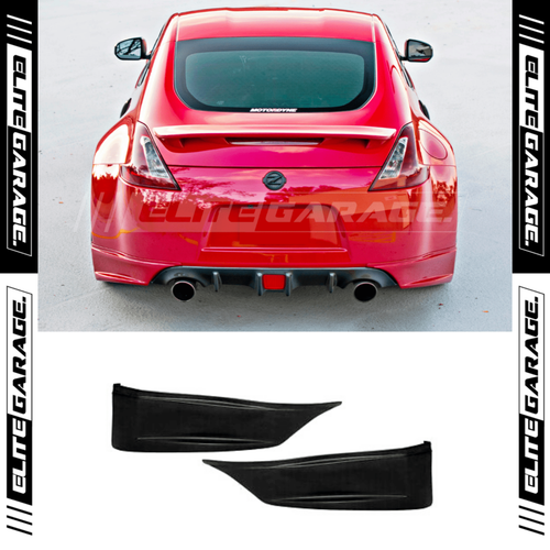 For (09-15) Nissan 370Z - Rear Bumper Lips / Pods / Spats / Aprons | eBay