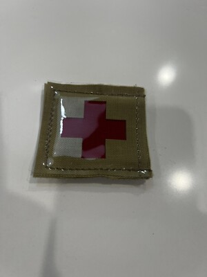 LBT 2609B Multi-Cross Patch 3" Red Black Green IR Medic IFAK Desert ...