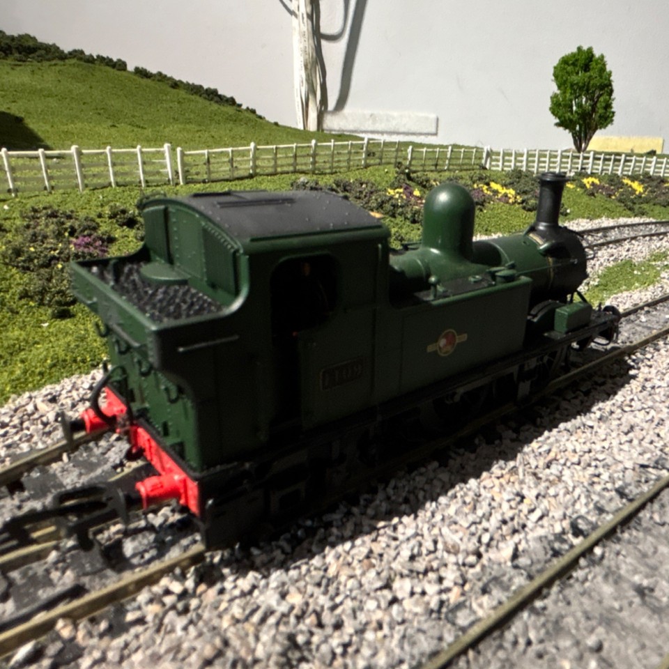Hatton's H1416 Class 14xx 0-4-2 BR Green DCC OO Scale Steam Locomotive ...