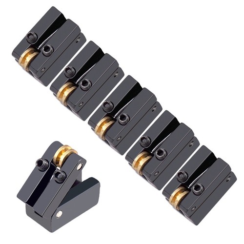 For Electric Guitar Bridge Roller Saddle in Black for Reliable ...