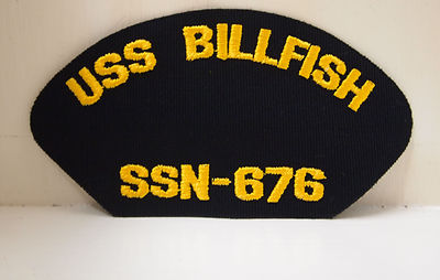 USS Billfish SSN - 676 submarine sub Patch Patches USN US Navy Military ...