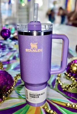 Stanley Periwinkle Shimmer 40 Oz H2.0 Flowstate Quencher NWT | eBay