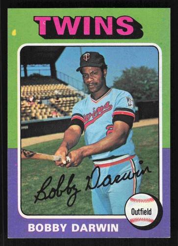 1975 Topps Bobby Darwin #346 - Minnesota Twins - NM+ | eBay