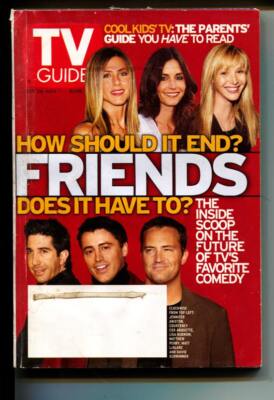 MAG: TV Guide-Oct 16-Nov 1-2002-Friends-St. Louis Ed-VG | eBay