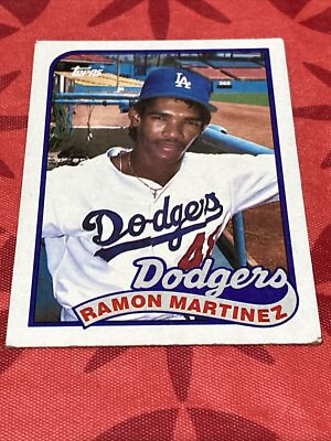 1989 Topps Ramon Martinez Los Angeles Dodgers Pitcher #225 | eBay