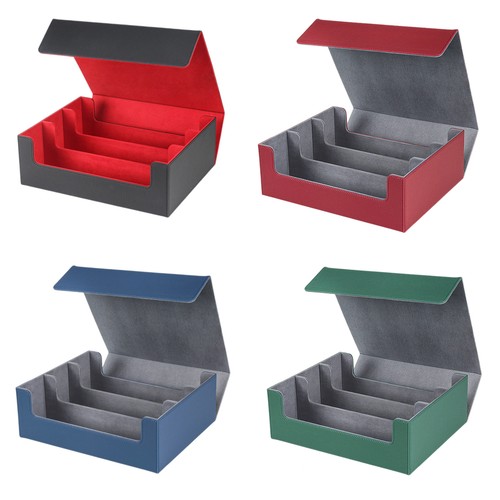 Portable Trading Card Deck Box 1000+ Card Organizer MTG YGO TCG Card ...