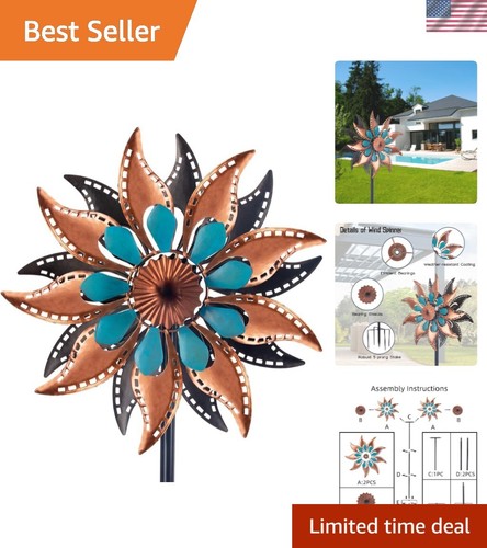 Exquisite Kinetic Spinners Metal Sculpture - Thoughtful Gift for Garden ...