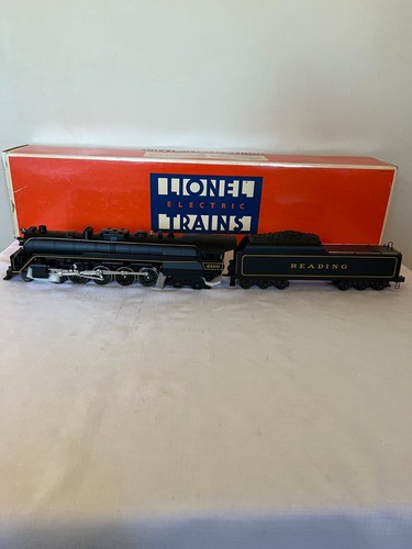 LIONEL TRAINS READING STEAM LOCOMOTIVE T-1 4-8-4 6-18006 & TENDER BRAND ...