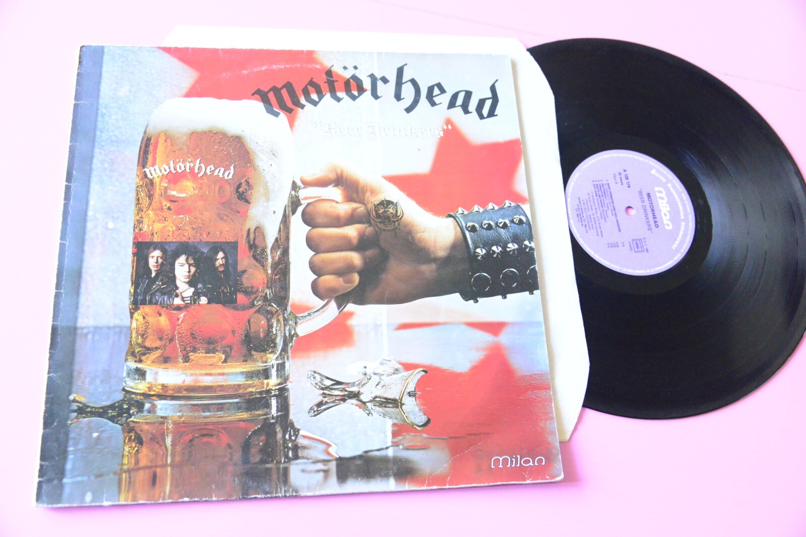 Motorhead LP Beer Drinkers Orig France 1982 EX Top Metal | eBay