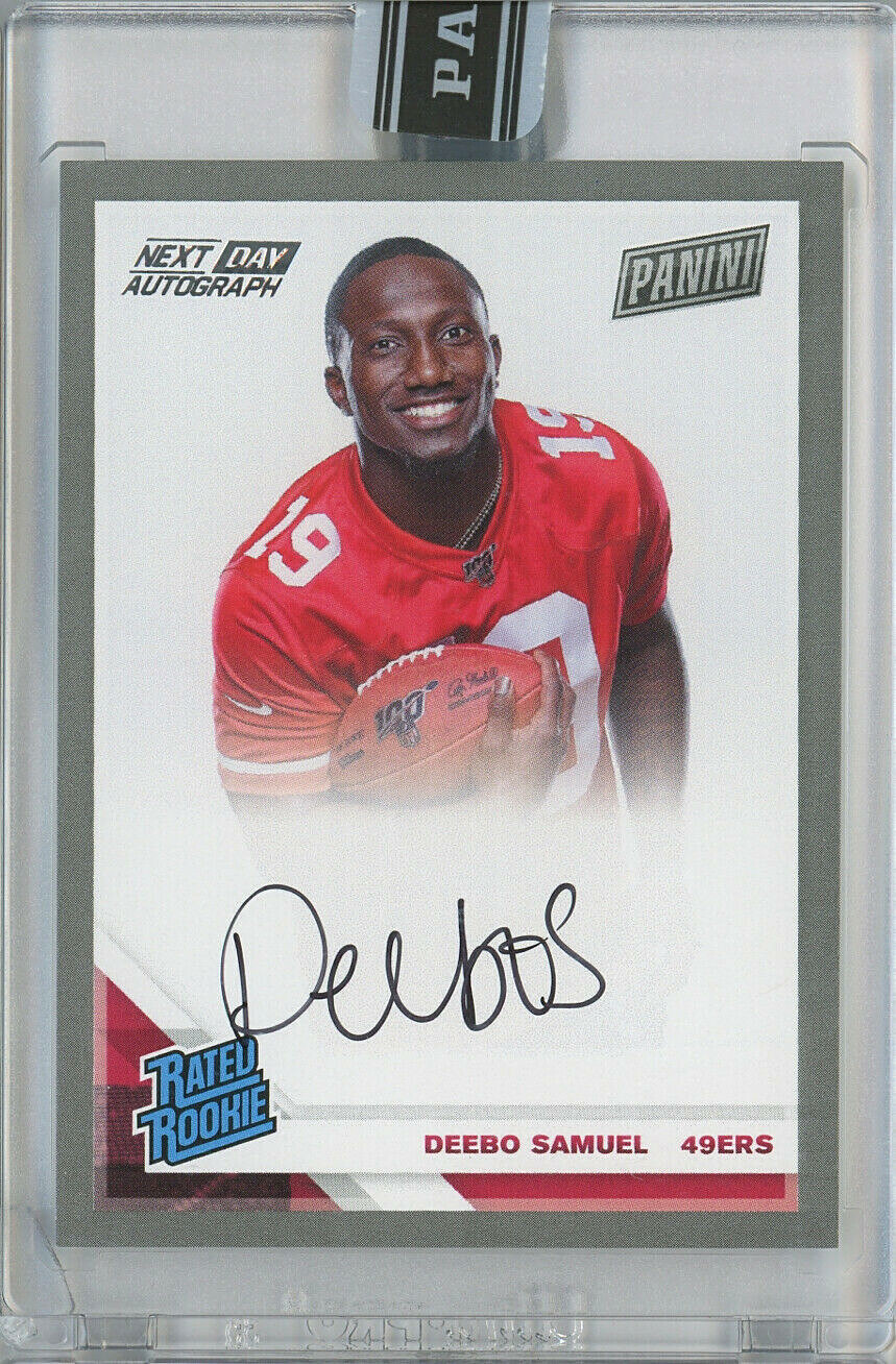 2019 Panini Instant Next Day Autograph DEEBO SAMUEL - BLACK INK - 2 of ...