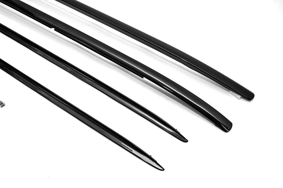 FOR RANGE ROVER SPORT BLACK ROOF RAILS L494 2014-21 GLOSS BLACK BAR ...