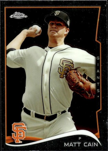 MATT CAIN CARD #7 BUY ANY 2 ITEMS FOR 50% OFF B221R3S5P12 | eBay