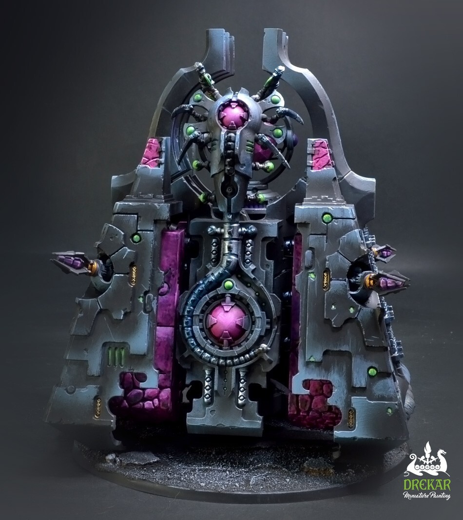 Monolith Inferno Necron ** COMMISSION ** painting warhammer 40K | eBay