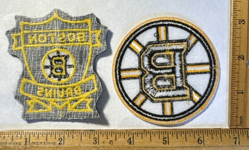 Lot Of 2 Boston Bruins Logo Iron On Patch NHL Hockey | eBay