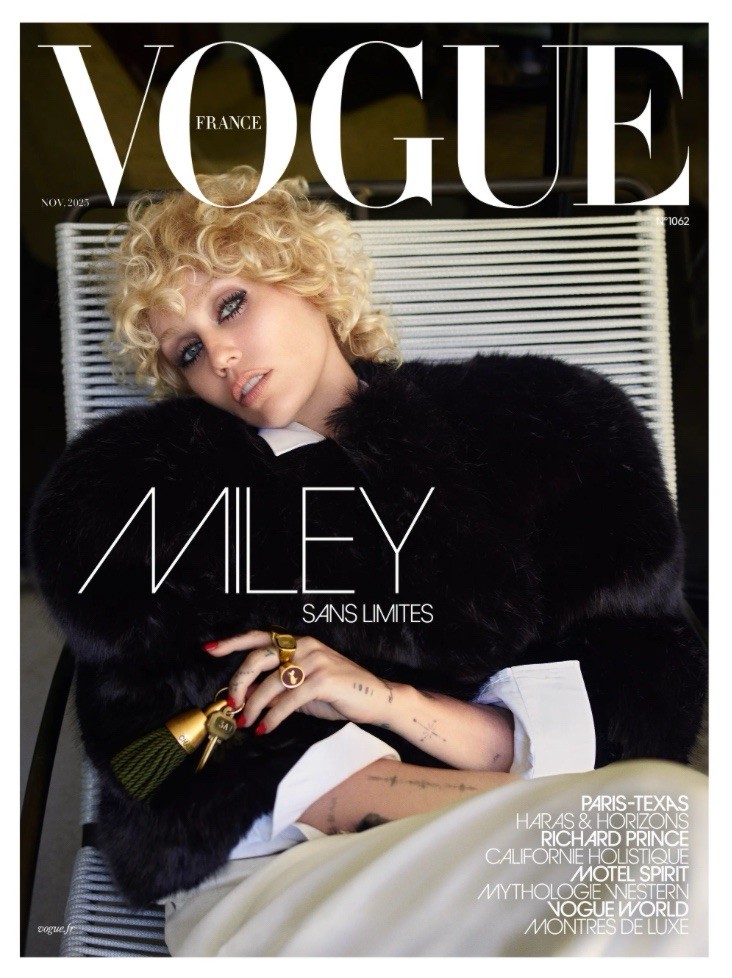 MILEY CIRUS_...VOGUE FASHION FRENCH MAGAZINE # 1062 # NOVEMBER 2025 | eBay