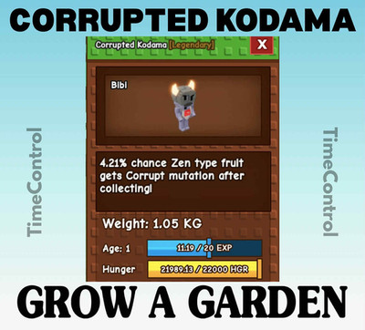Corrupted Kodama | Grow a Garden | GAG | Discounted Price and Fast ...