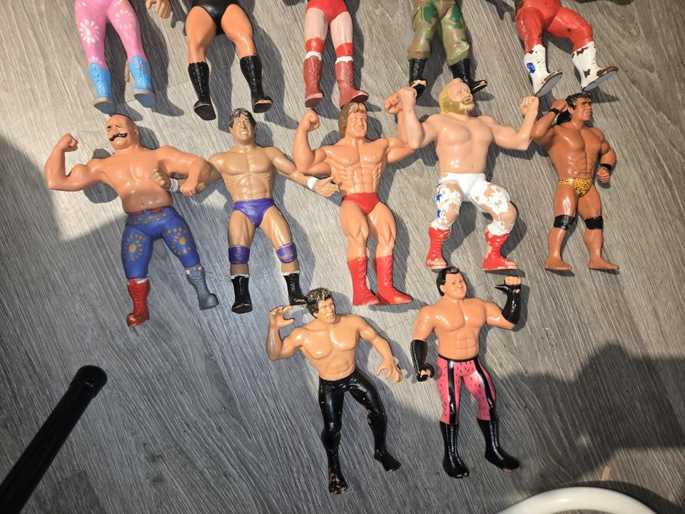 Vintage LJN Titan Sports WWF Wrestling Figure And Fling Em Sling Em ...