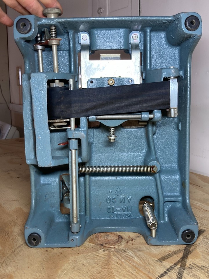 Vintage Addressograph Class 100 Embossing Machine | eBay