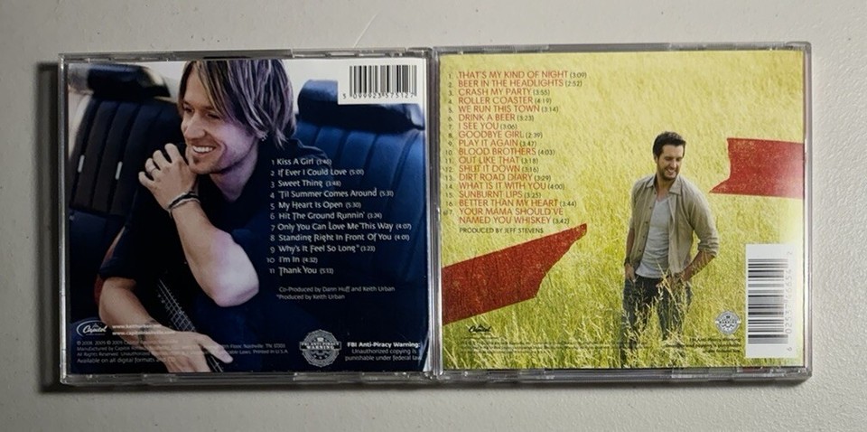 2 CD’s: LUKE BRYAN Crash My Party (Target Exclusive) KEITH URBAN ...