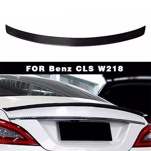 Real Carbon Fiber Rear Spoiler Wing For Mercedes Benz CLS Class W218 ...