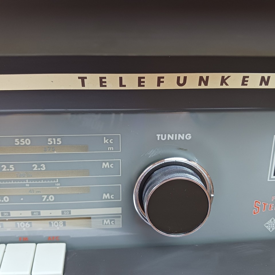 Telefunken Opus Studio 5650 SW LW FM Stereo Tube Amplifier Radio ...