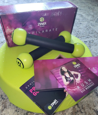 Zumba Fitness Exercise Step Rizer & 8 DVD's Book & Program Guide ...