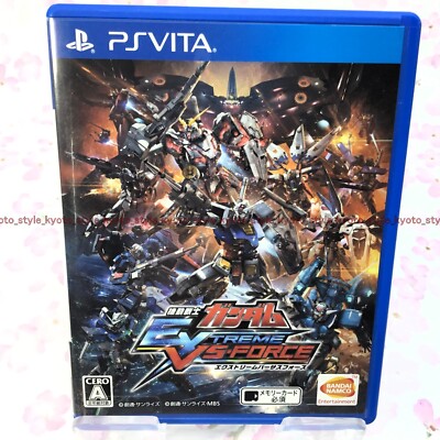 USED PS VITA Mobile Suit Gundam EXTREME VS-FORCE Region PSV 02487 JAPAN IMPORT | eBay