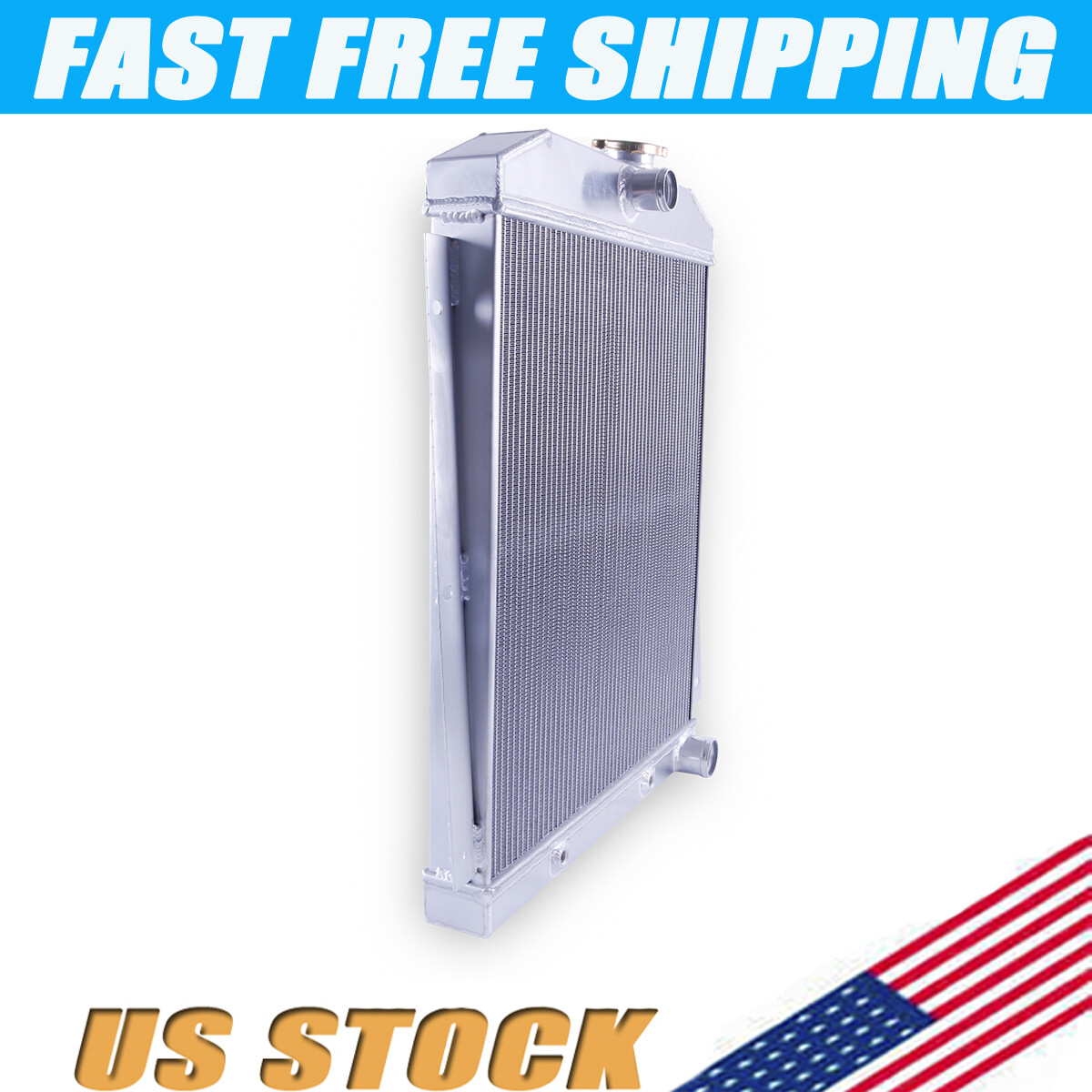 5100 3Row Aluminum Radiator Fit 1949 1950 1951 1952 1953 1954 Chevy ...