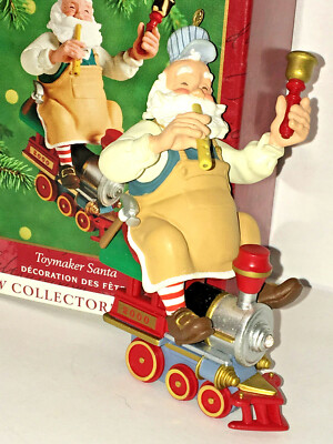 HALLMARK Keepsake 2000 TOYMAKER SANTA Claus CHRISTMAS ORNAMENT #1 ...