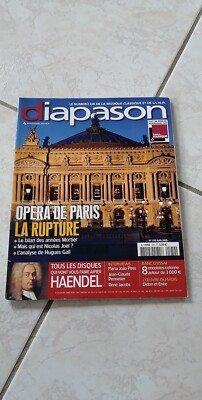 revue-DIAPASON MAGAZINE-Opéra de Paris-n°570-06/2009-frais port gratuit ...