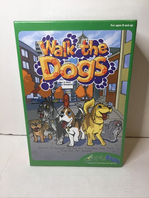 Walk The Dogs Board Game by Simply Fun 2007 All Ages Complete for sale ...