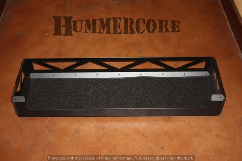 Hummercore Hummer H1 Rear Cargo FenderWell Rack Single Story Free ...