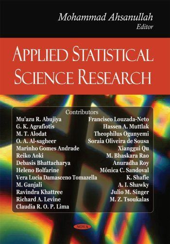 Applied Statistical Science Research by Mohammad Ahsanullah (New) | eBay