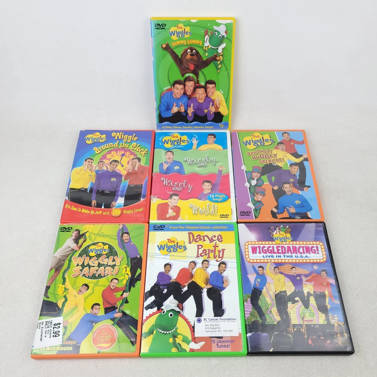 Wiggles Dvds