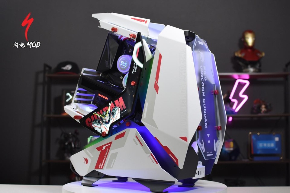 RX-0 Unicorn Gundam PC Case Jonsbo MOD 5 | eBay
