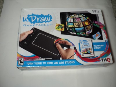 uDraw Game Tablet Nintendo Wii Black BRAND NEW SEALED | eBay